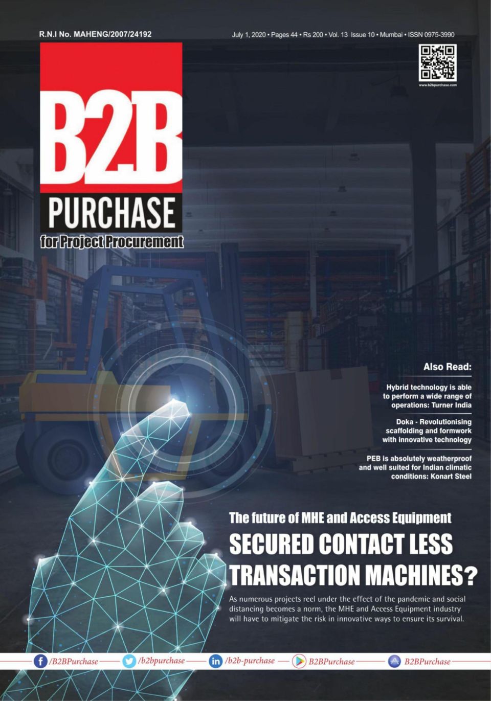 B2B Purchase-July 2020 Magazine - Get your Digital Subscription