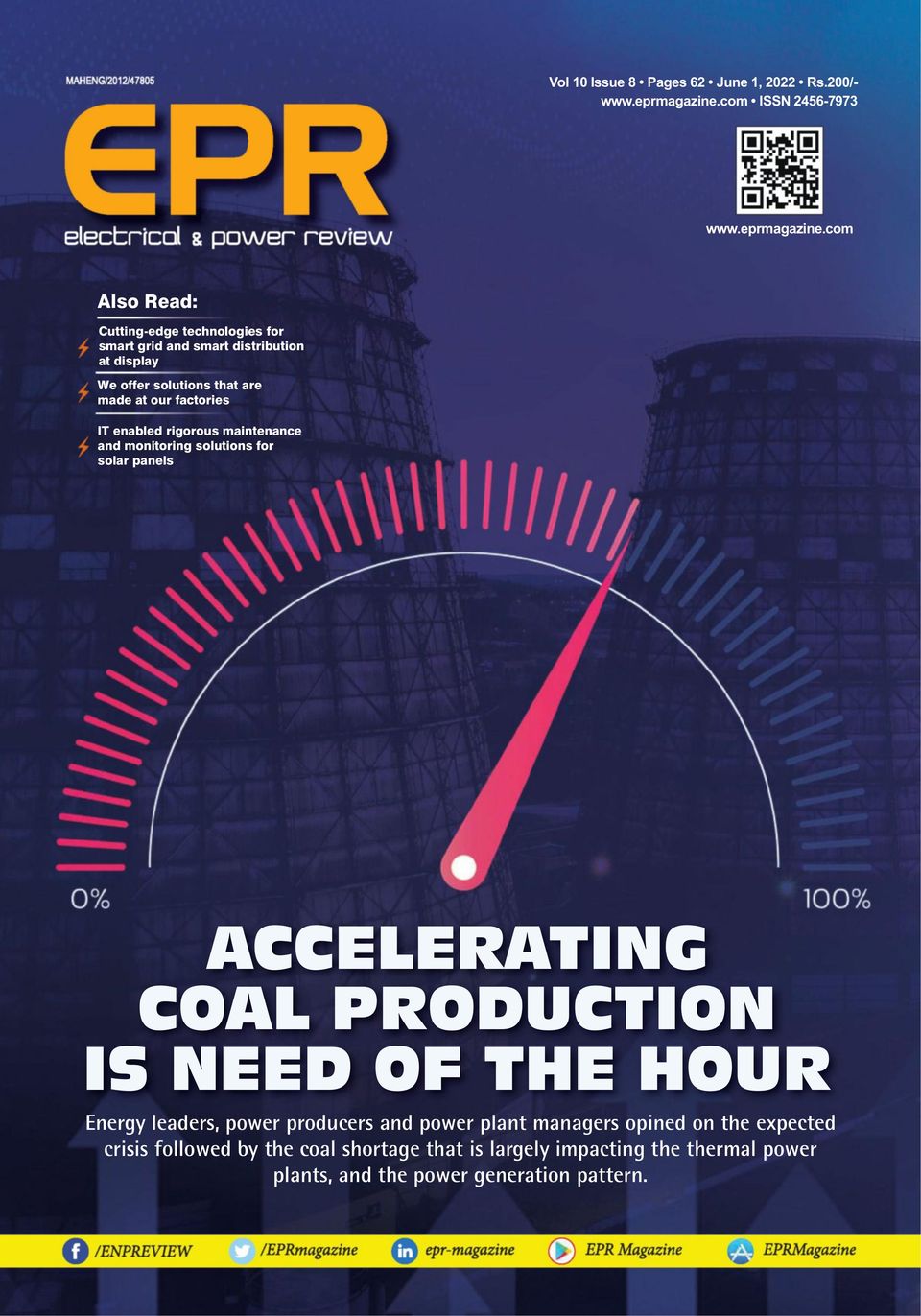 EPR Magazine (Electrical & Power Review) Magazine