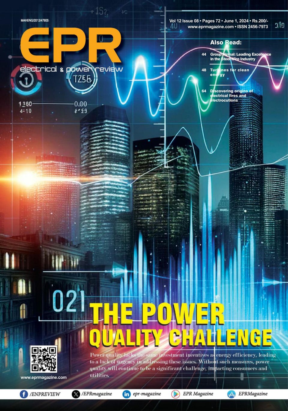 EPR Magazine (Electrical & Power Review) Magazine