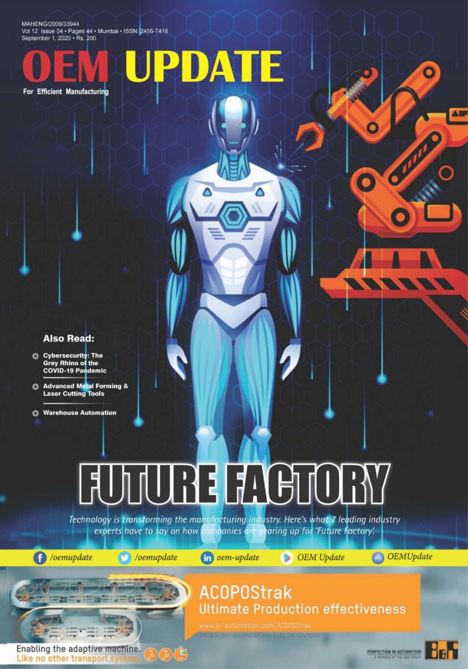 Get digital access to OEM Update Magazine - September 2020 issue | Magzter.com