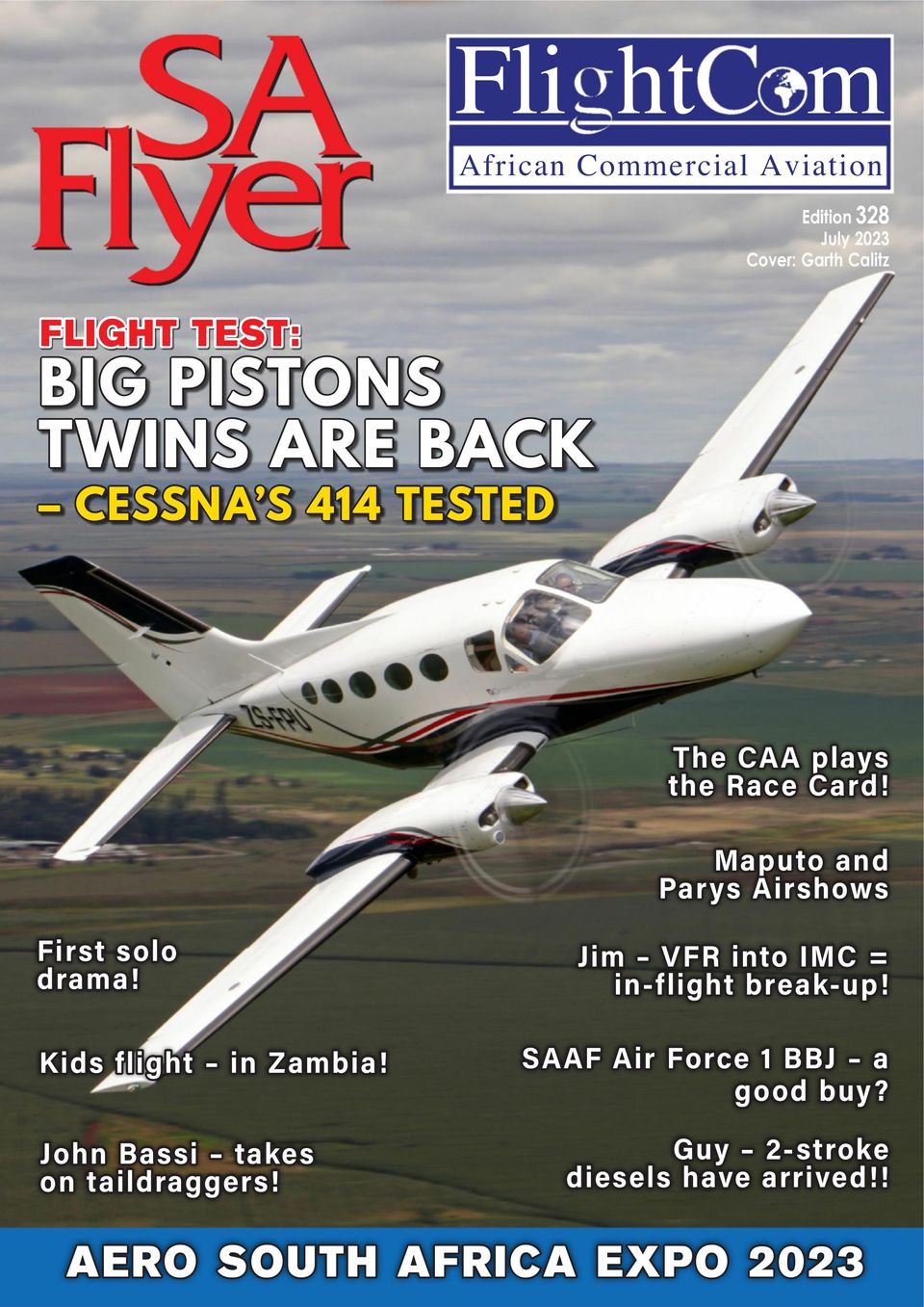 Get digital access to SA Flyer Magazine - July 2023 issue | Magzter.com