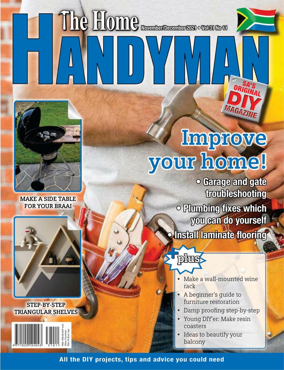 The Home Handyman-November/December 2021 Magazine