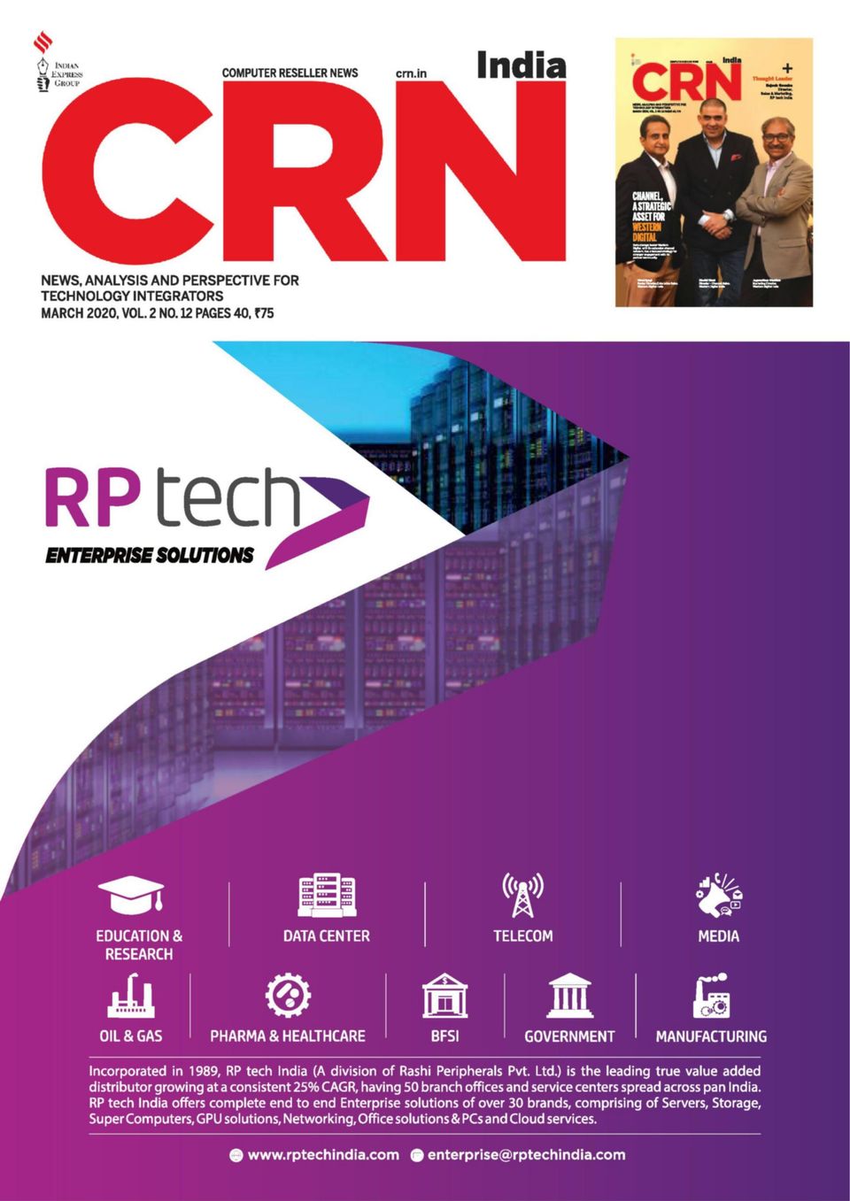Get digital access to Express CRN India Magazine | Magzter.com