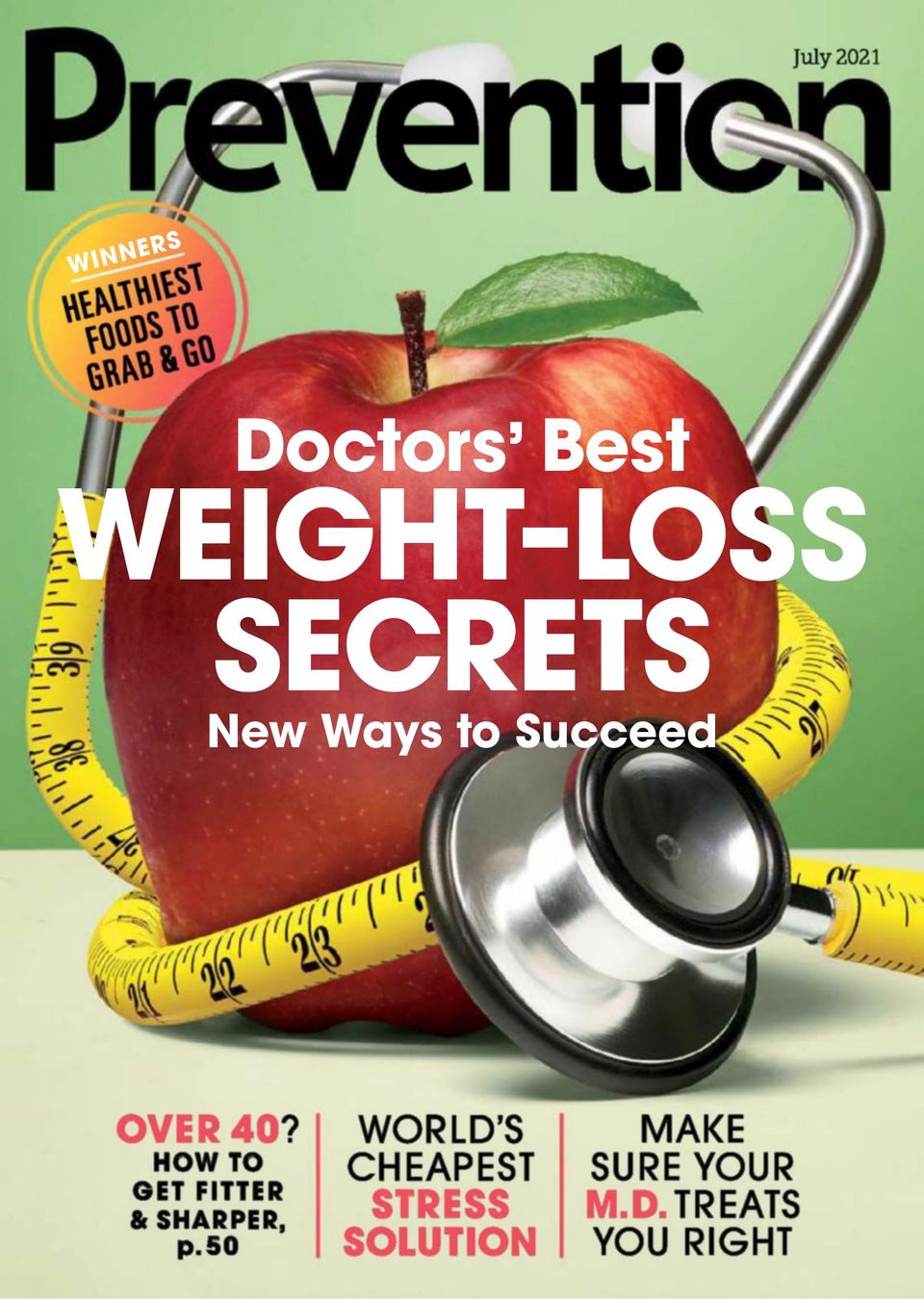Get digital access to Prevention US - July 2021 issue | Magzter.com