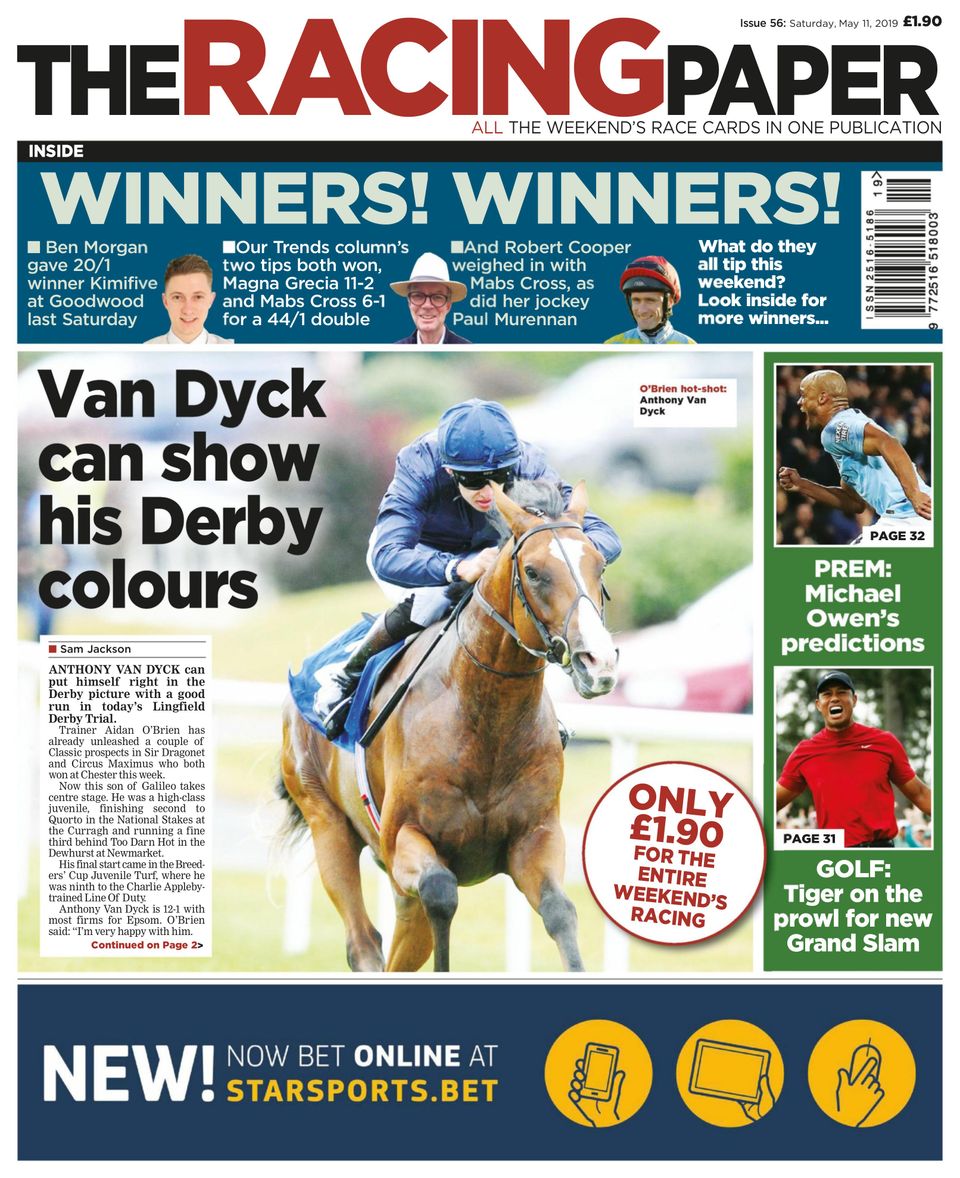 Get digital access to The Racing Paper - May 11, 2019 issue | Magzter.com