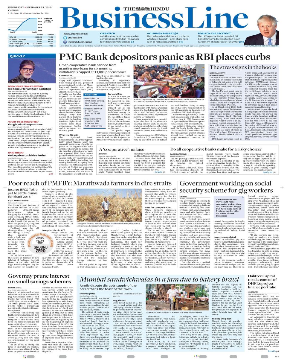 The Hindu Business Line-September 25, 2019 Newspaper