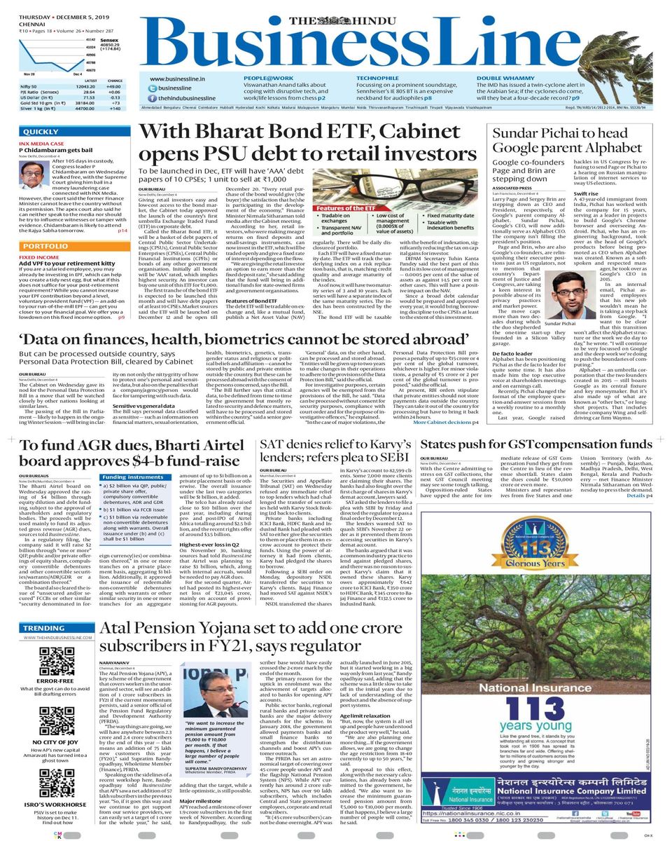 The Hindu Business Line-December 05, 2019 Newspaper