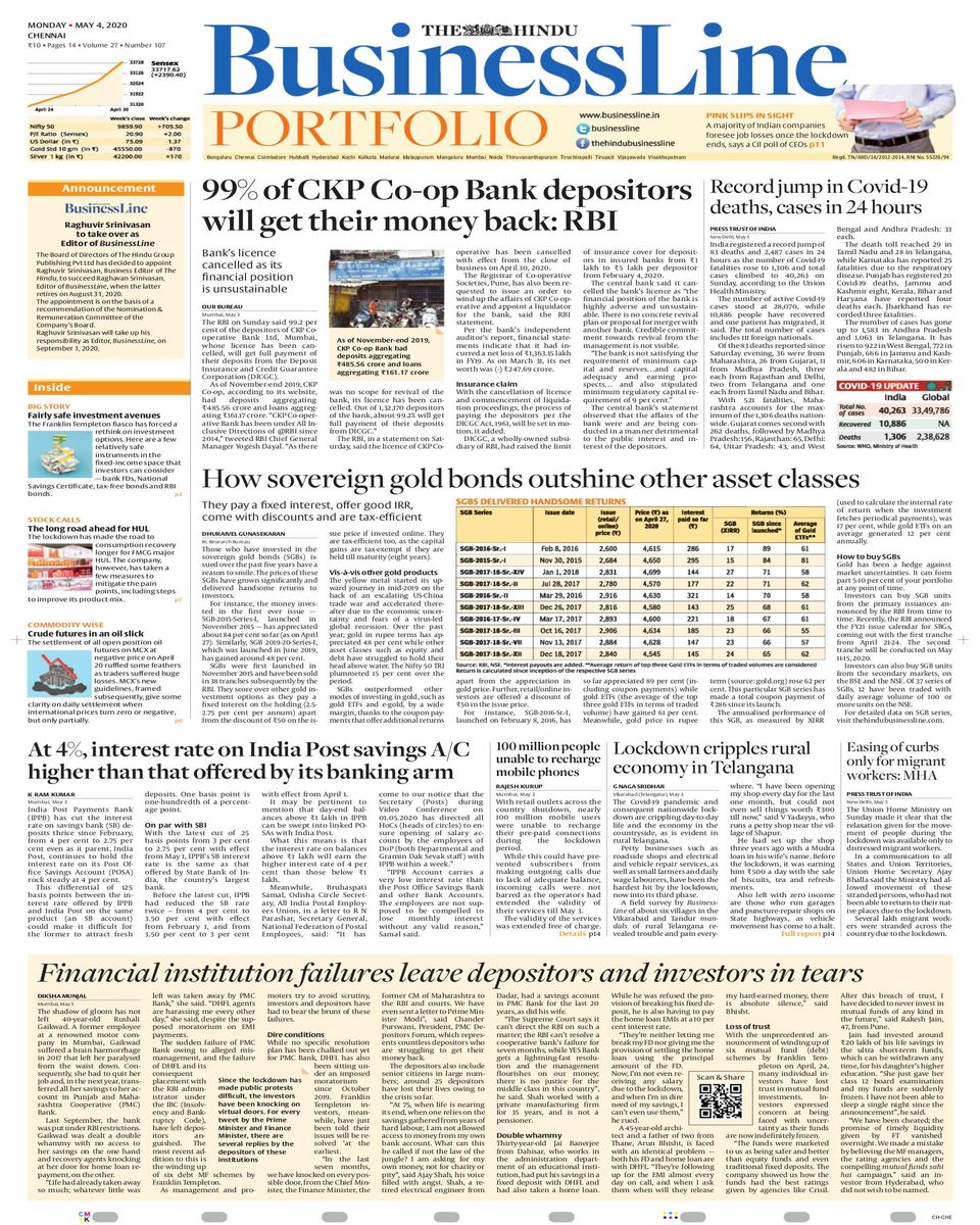 The Hindu Business Line-May 04, 2020 Newspaper