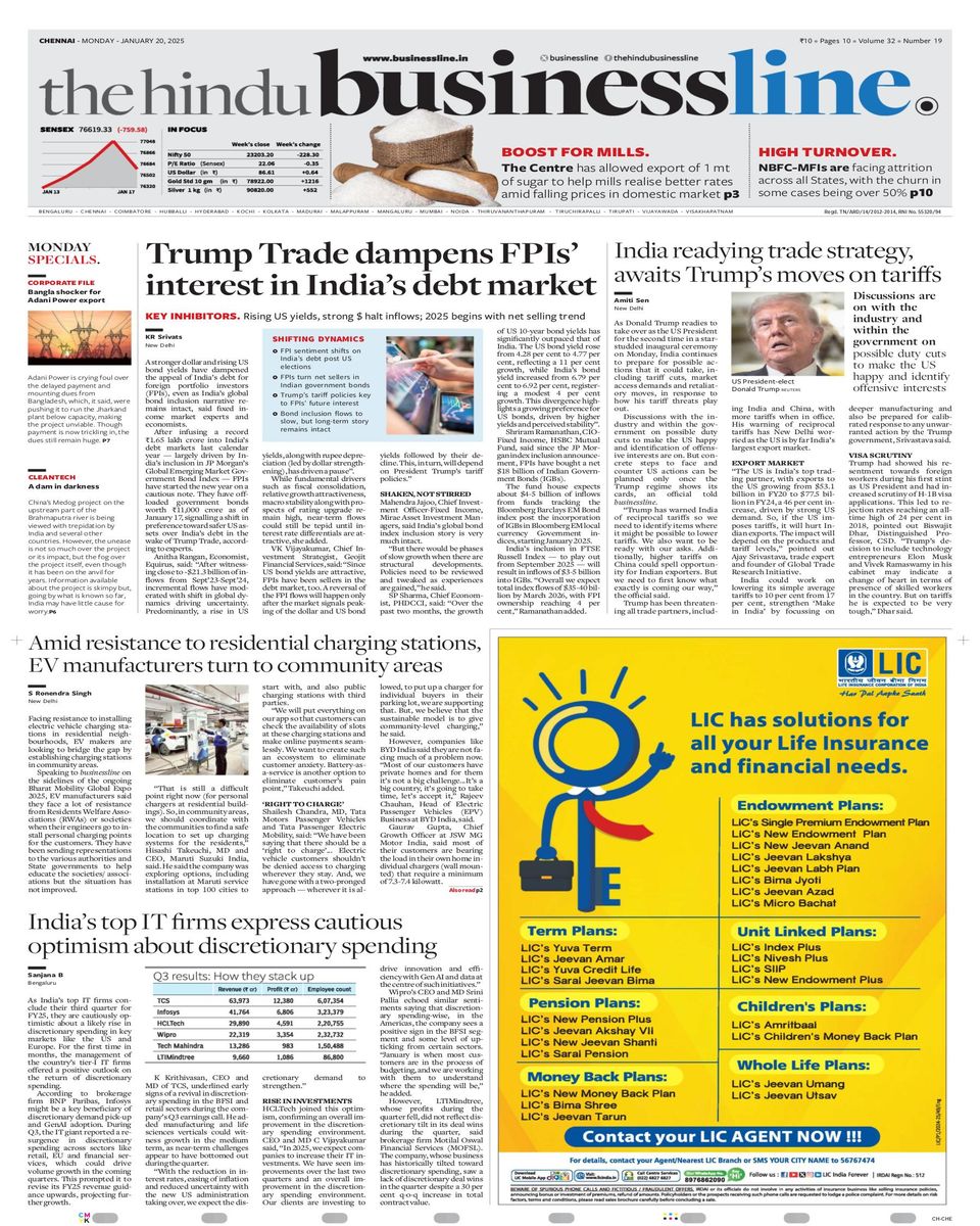Get digital access to The Hindu Business Line - January 20, 2025 issue ...