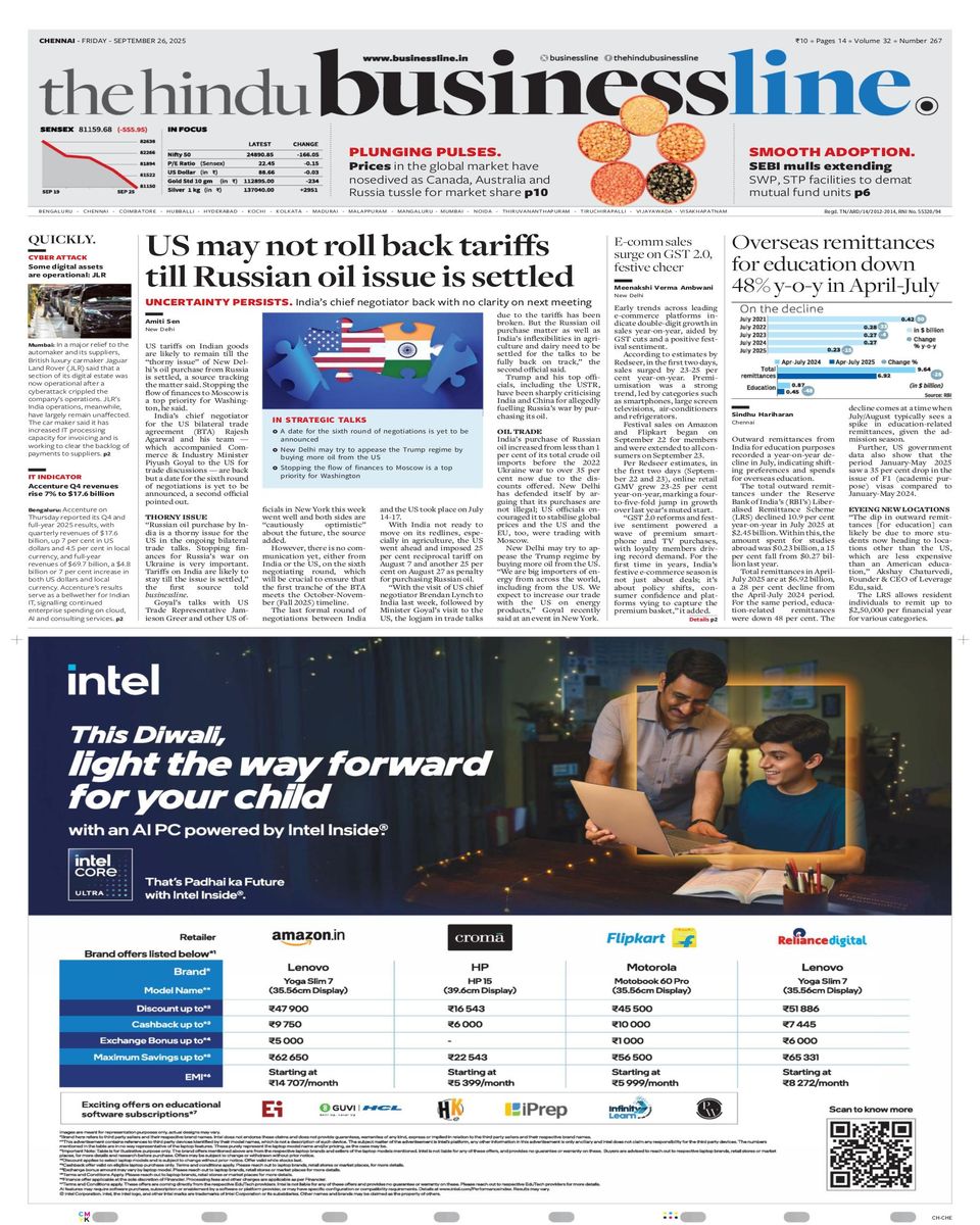 Get digital access to The Hindu Business Line Newspaper | Magzter.com