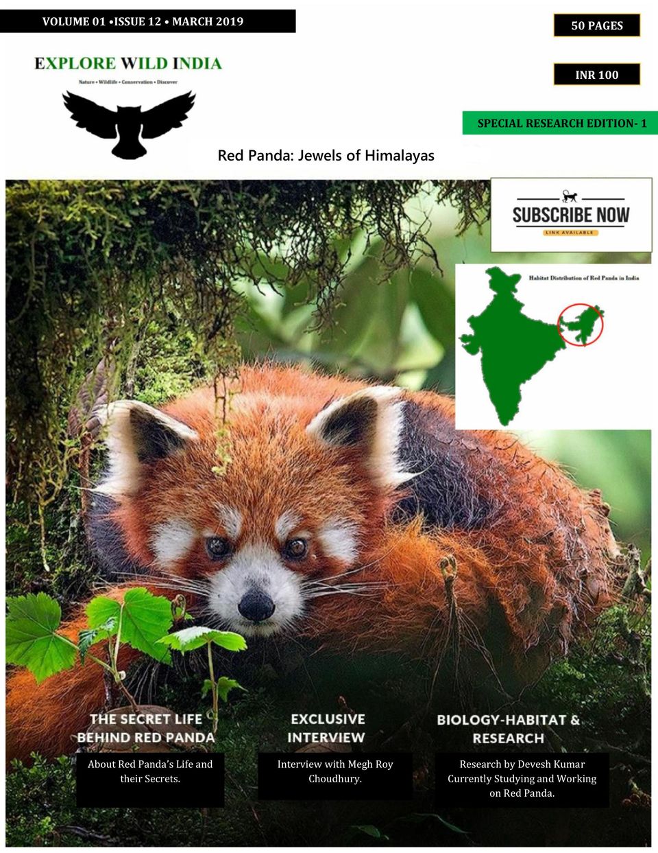 Explore Wild India-March 2019 Magazine - Get your Digital Subscription