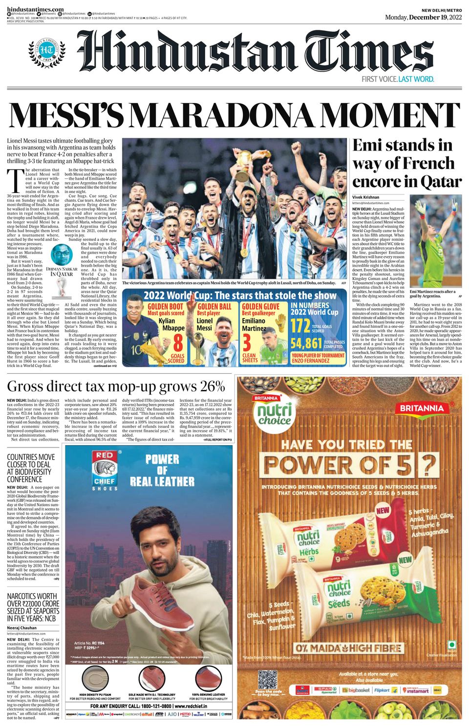 Get digital access to Hindustan Times Delhi - December 19, 2022 issue ...