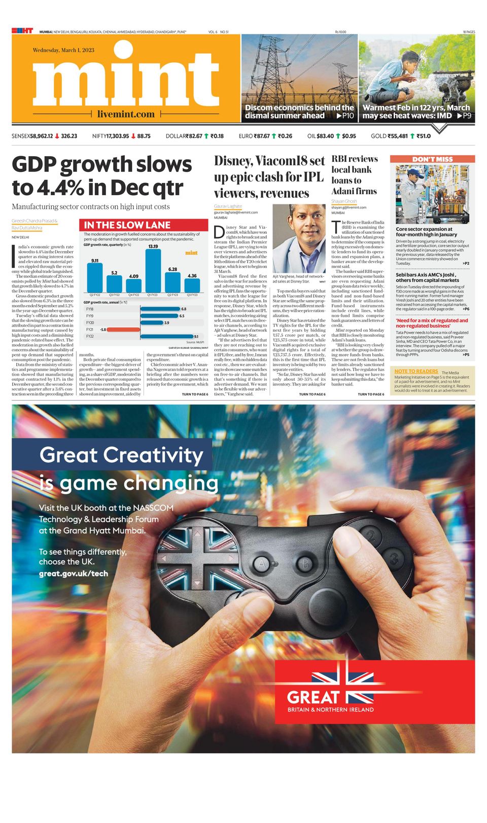 Mint Mumbai-March 01, 2023 Newspaper - Get your Digital Subscription