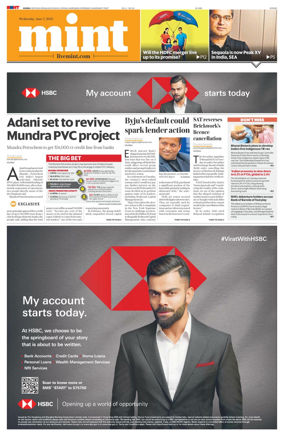 Get digital access to Mint Mumbai - June 07, 2023 issue | Magzter.com