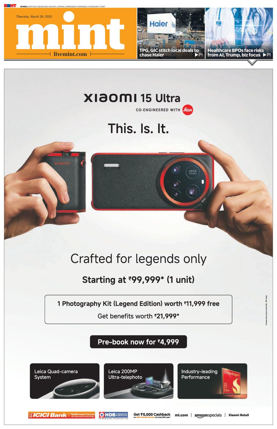 Get digital access to Mint Mumbai - March 20, 2025 issue | Magzter.com