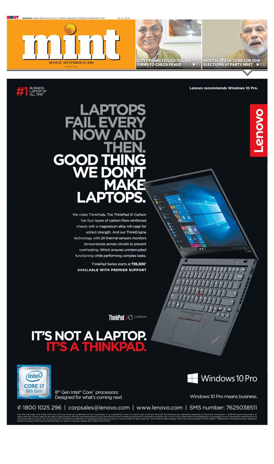 Mint New Delhi-September 10, 2018 Newspaper - Get your Digital Subscription