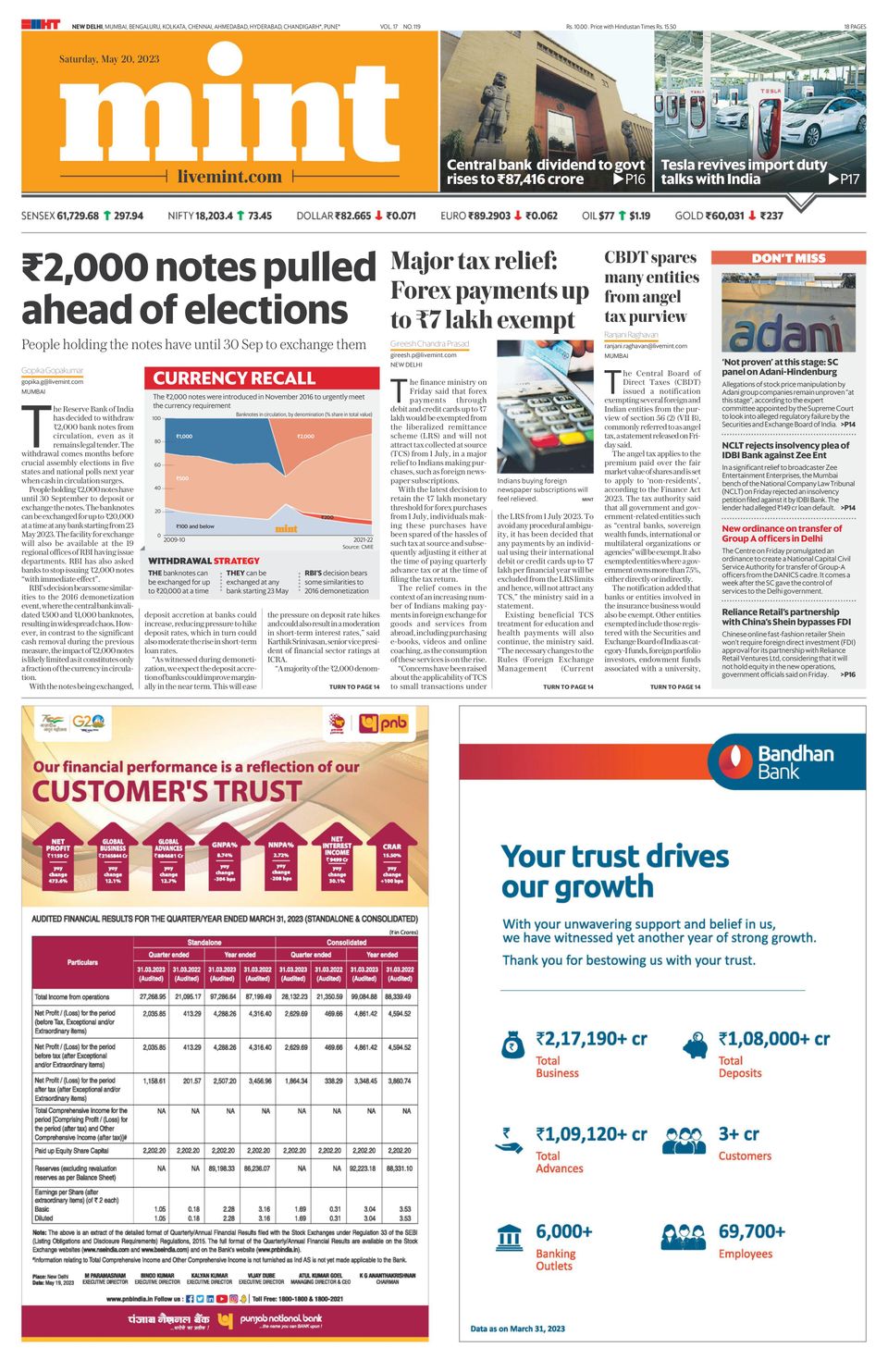 Get digital access to Mint New Delhi - May 20, 2023 issue | Magzter.com