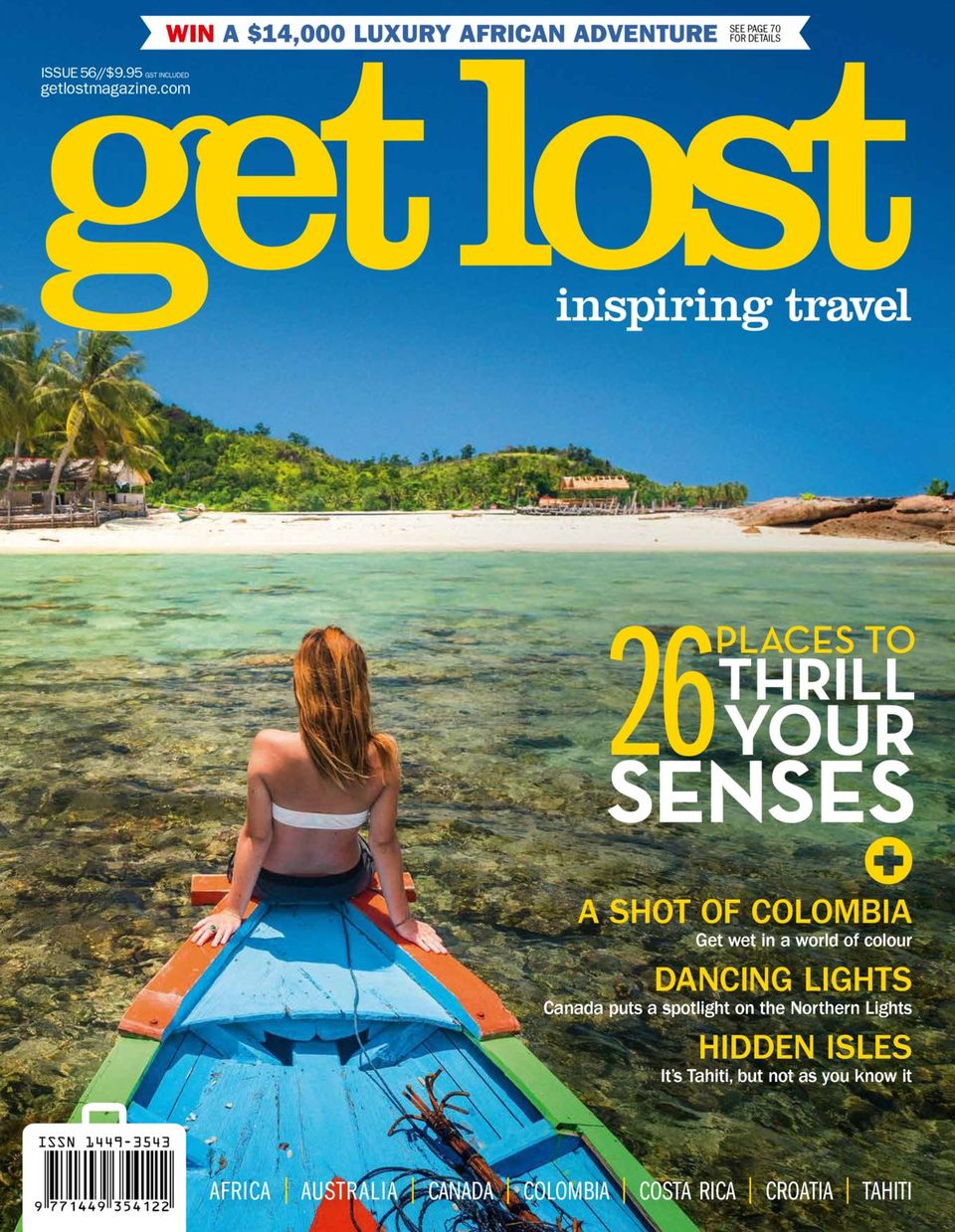 get lost Travel Magazine-Issue 56 – April 2018 Magazine