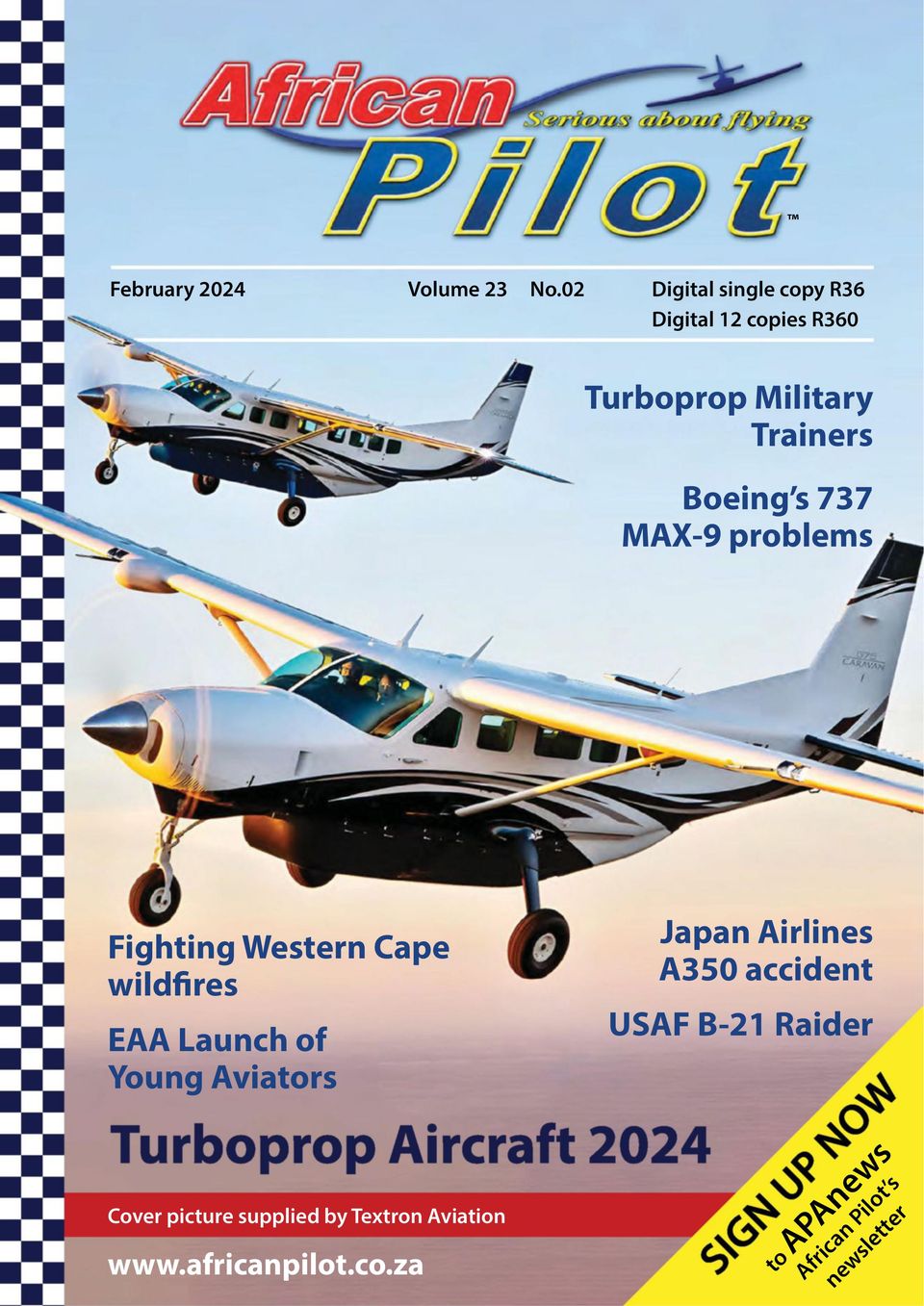African Pilot Magazine - Get your Digital Subscription