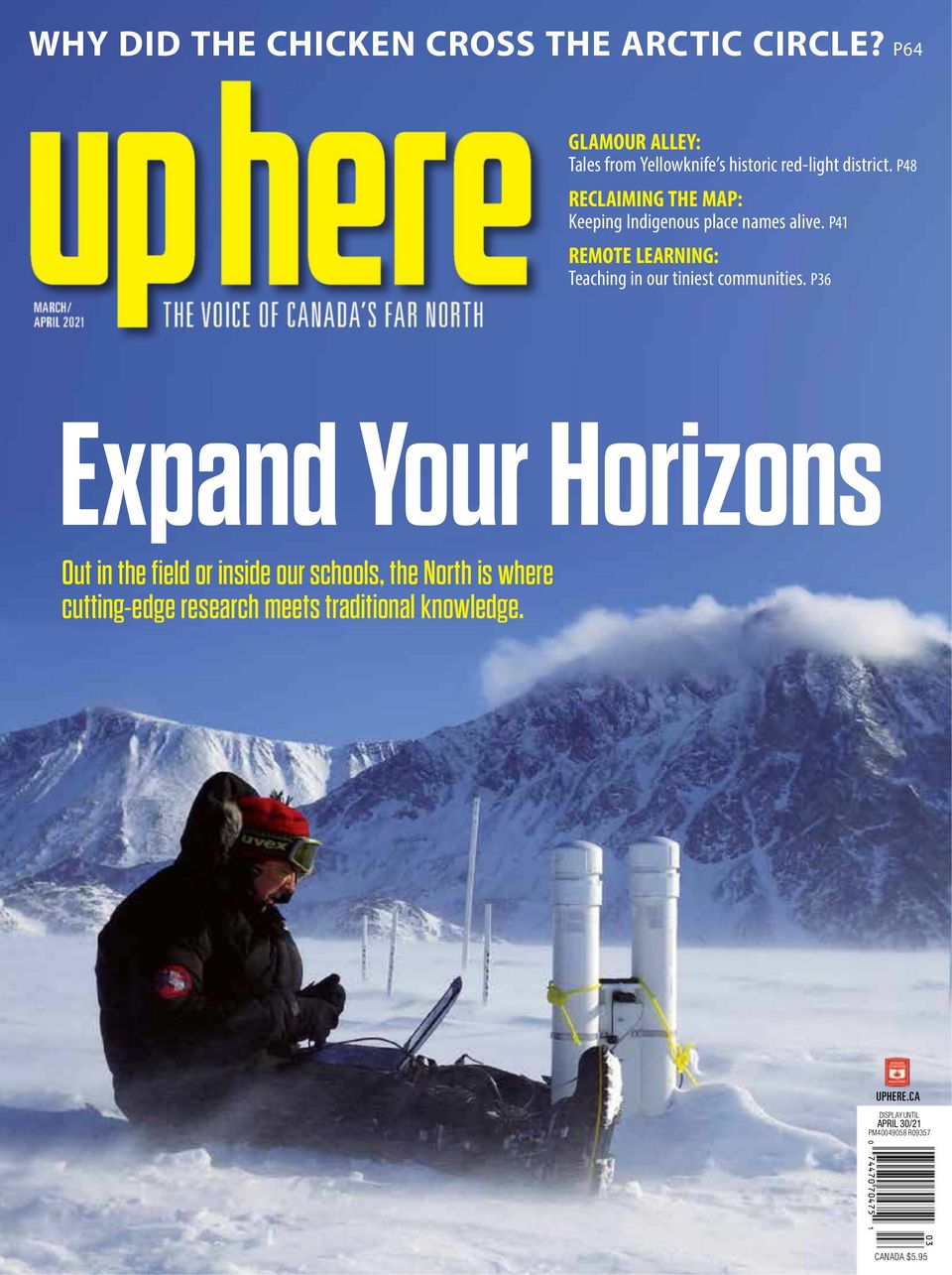 Up Here Magazine-March/April 2021 Magazine - Get your Digital Subscription