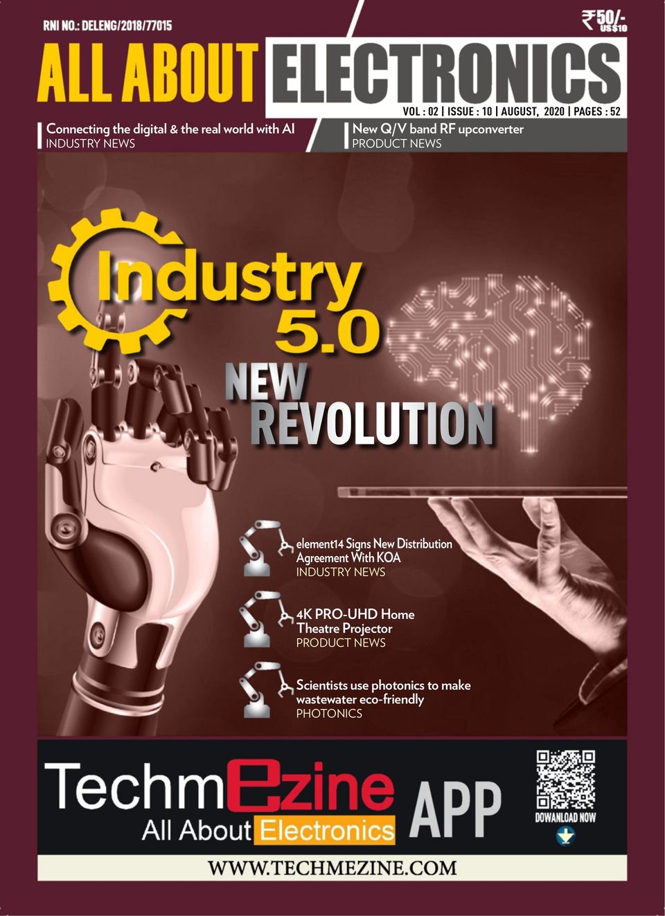 Get digital access to All About Electronics - Vol 2, Issue 10 - August ...