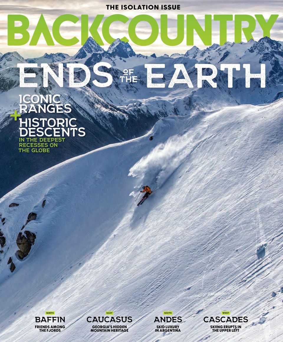 Backcountry Magazine Magazine - Get your Digital Subscription