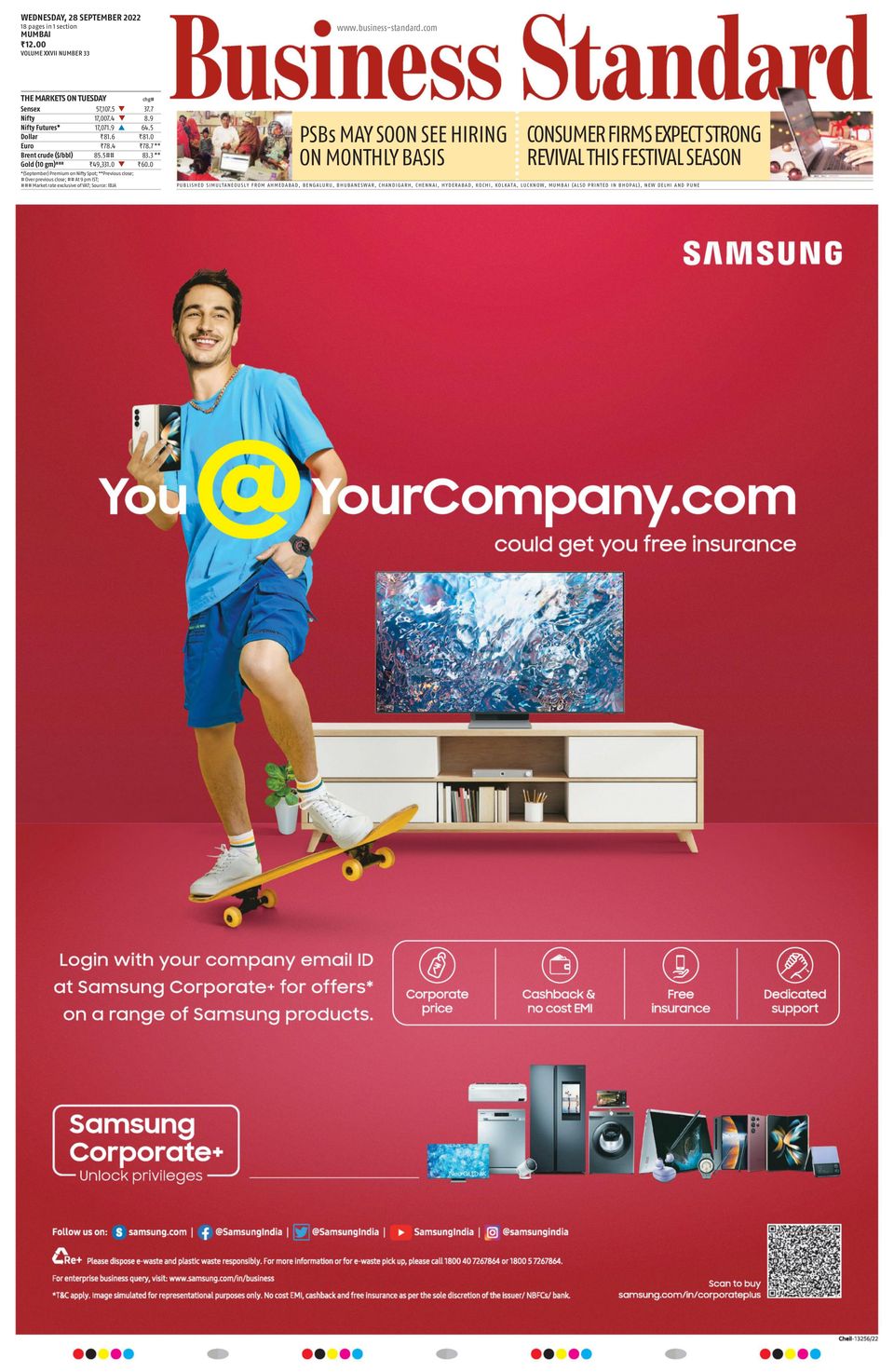 Get digital access to Business Standard - September 28, 2022 issue ...