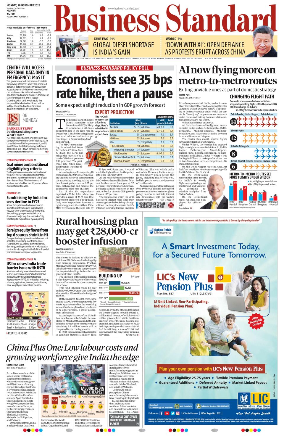 Get digital access to Business Standard - November 28, 2022 issue | Magzter.com