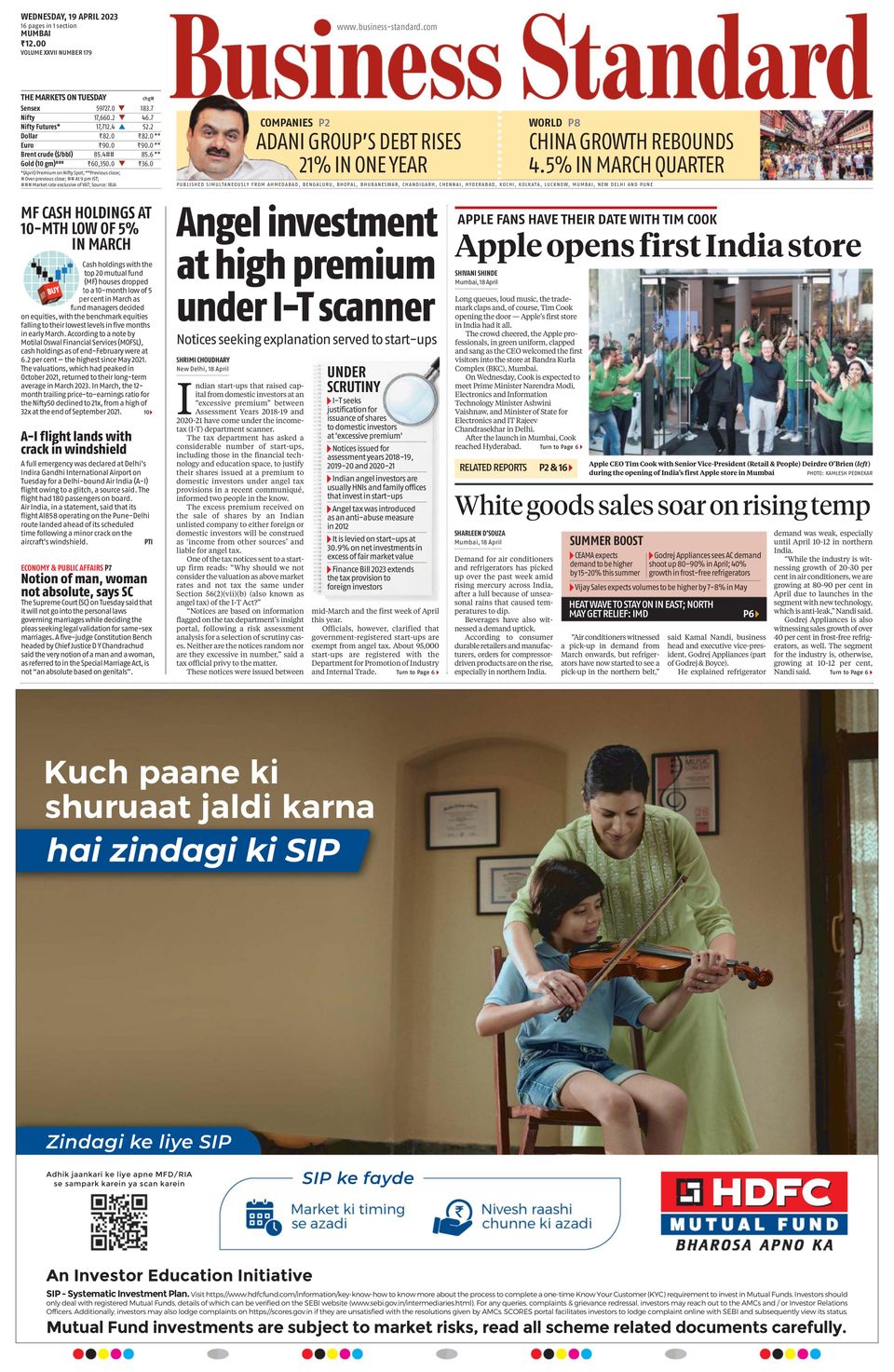 Get digital access to Business Standard - April 19, 2023 issue | Magzter.com