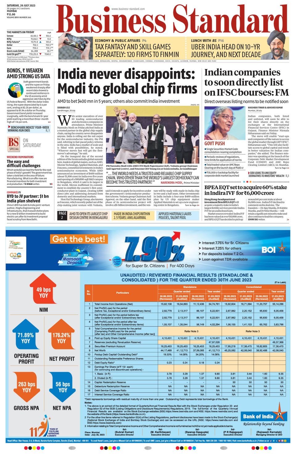 Get digital access to Business Standard - July 29, 2023 issue | Magzter.com
