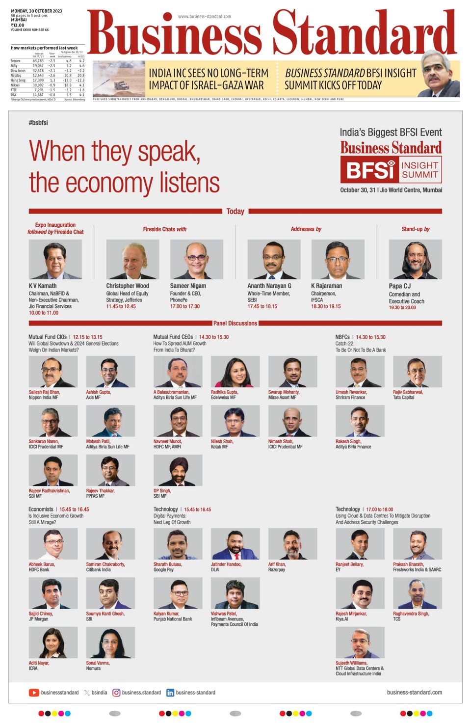 Get digital access to Business Standard - October 30, 2023 issue | Magzter.com