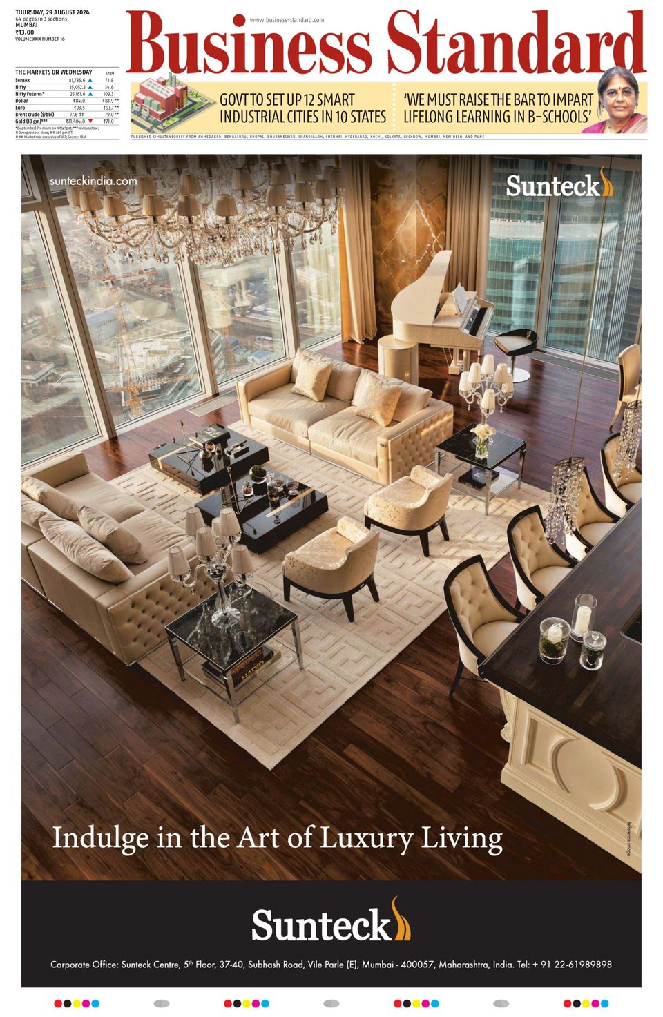 Get digital access to Business Standard - August 29, 2024 issue ...