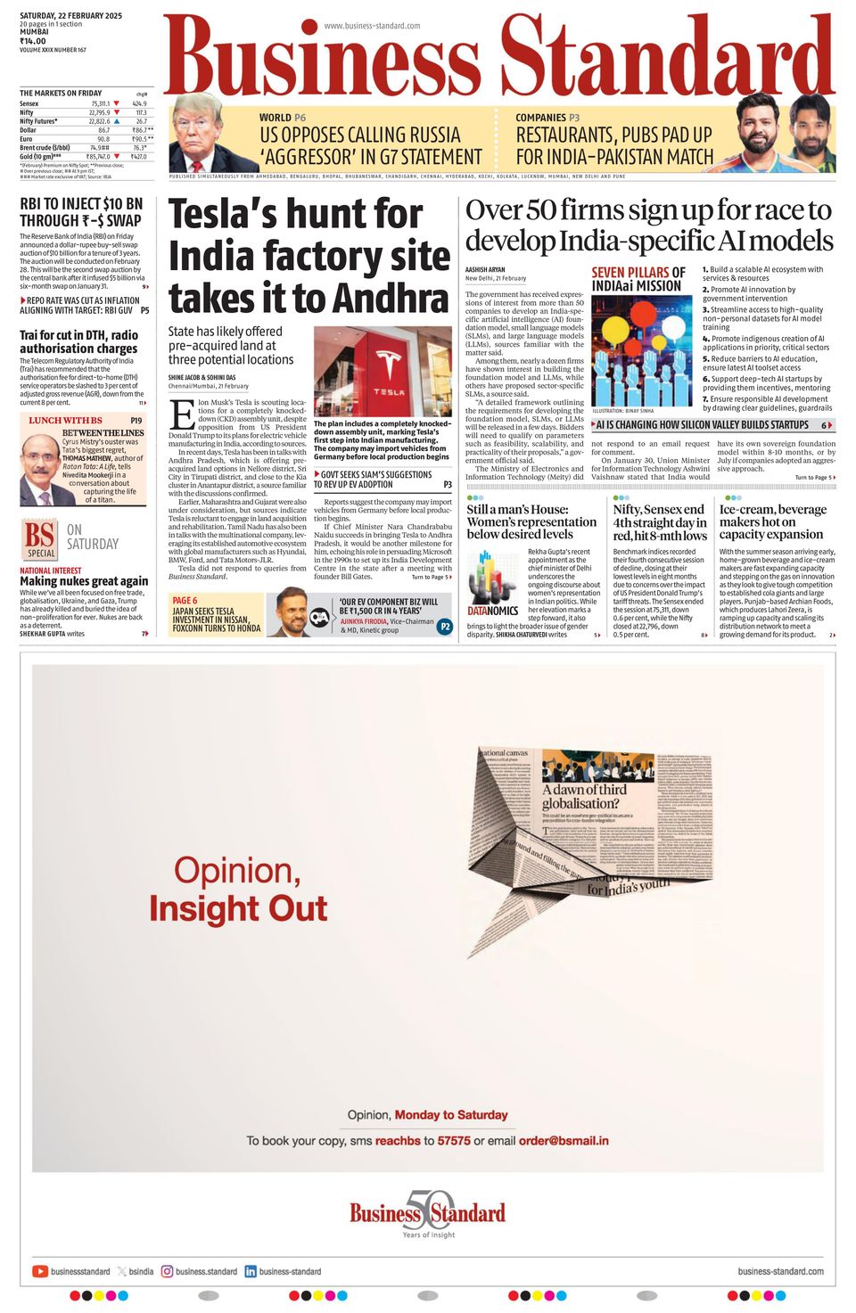 Get digital access to Business Standard Newspaper | Magzter.com