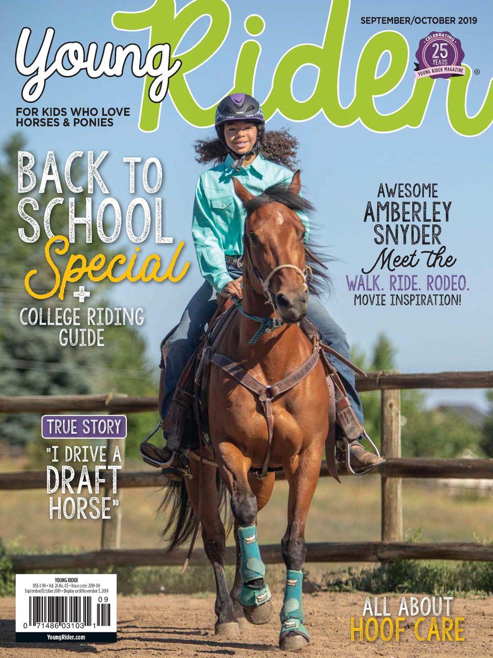 Young Rider-September/October 2019 Magazine - Get your Digital Subscription