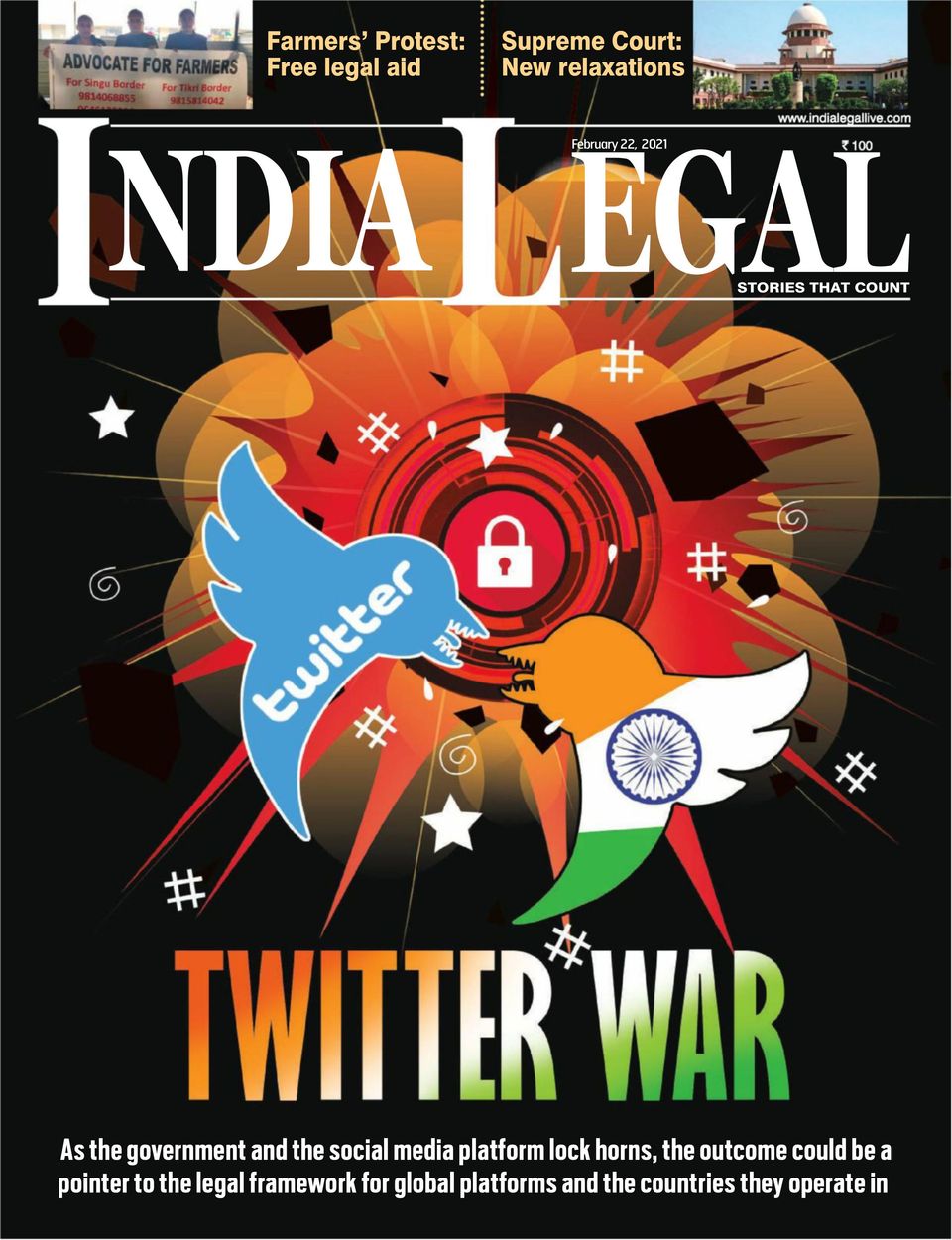 Get digital access to India Legal - February 22, 2021 issue | Magzter.com