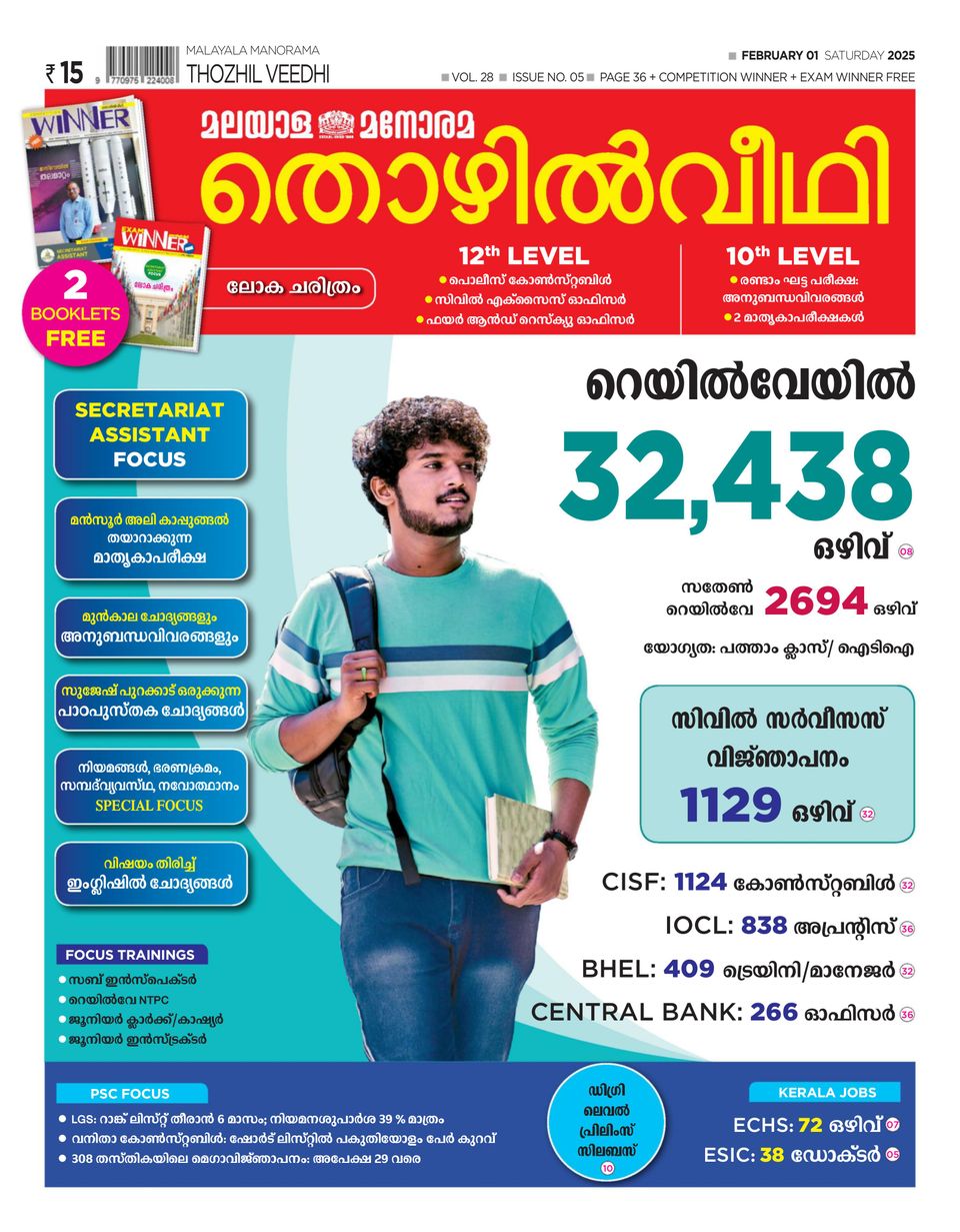 Get digital access to Thozhilveedhi - February 01,2025 issue | Magzter.com