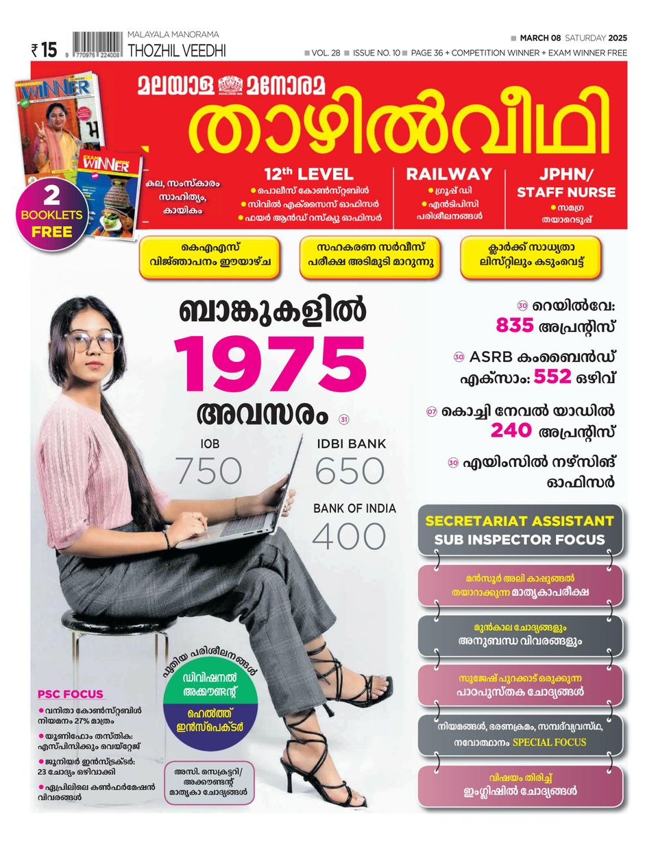 Get digital access to Thozhilveedhi - March 08,2025 issue | Magzter.com