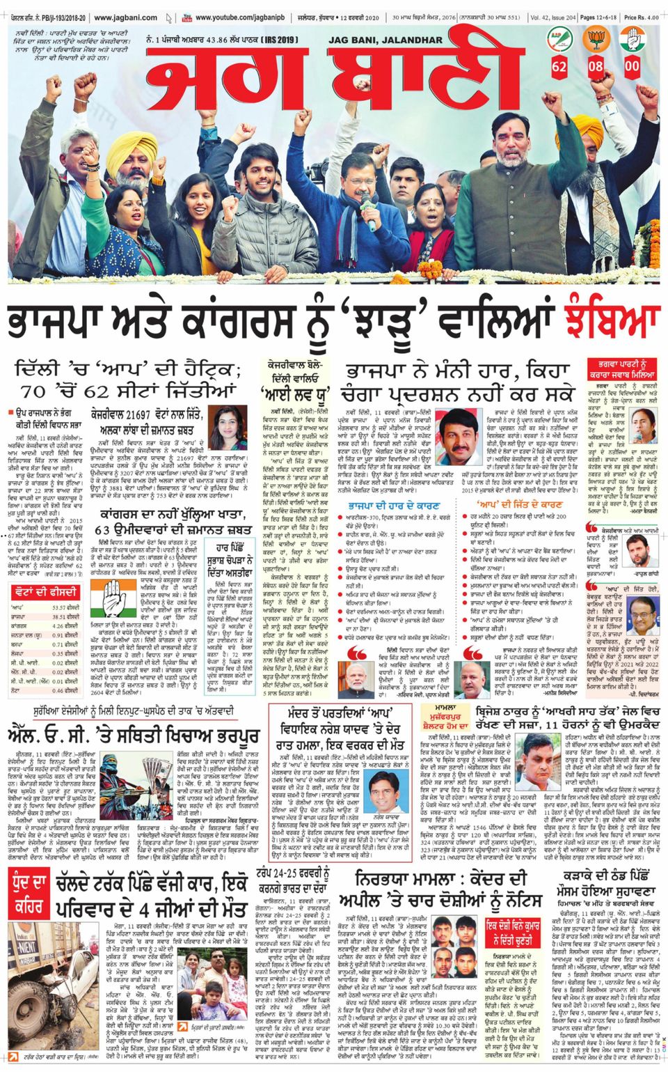 Jagbani Newspaper Mission Punjab Punjabi Newspaper