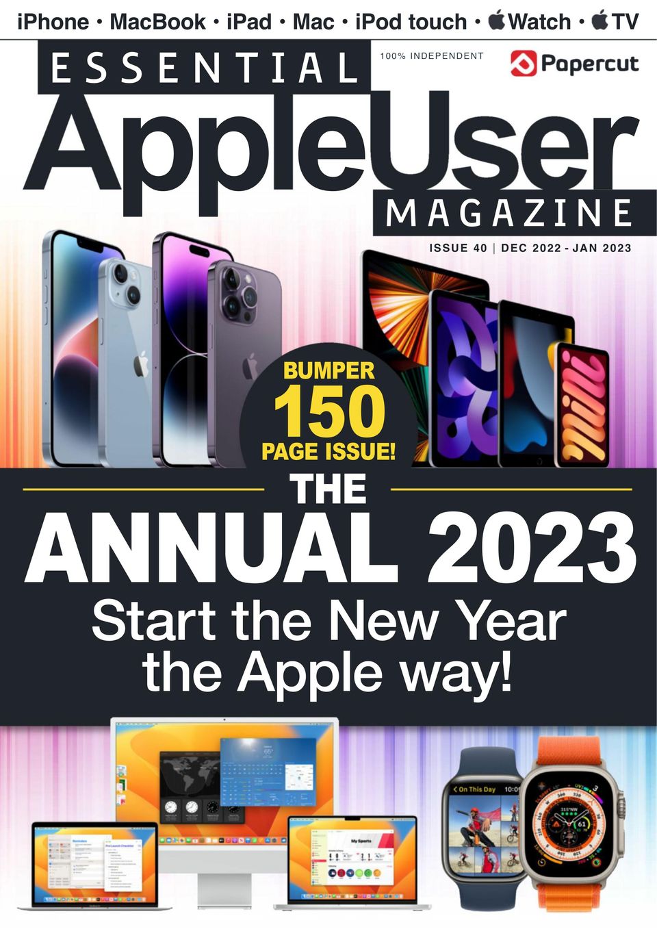 Essential Apple User Magazine-December 2022/January 2023 Magazine