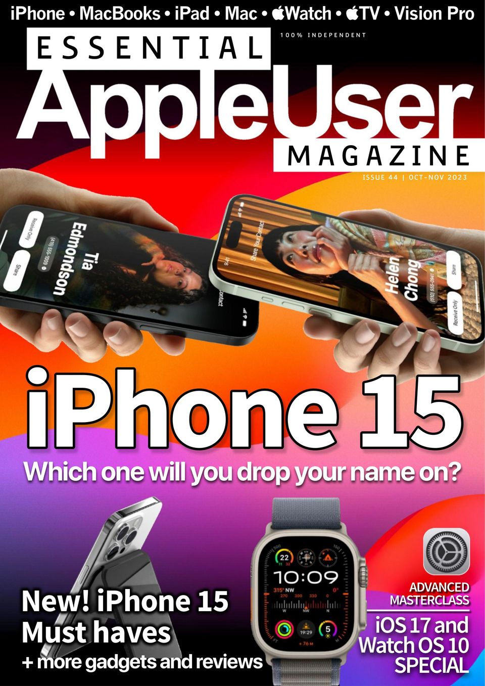 Essential Apple User Magazine-October / November 2023 Magazine
