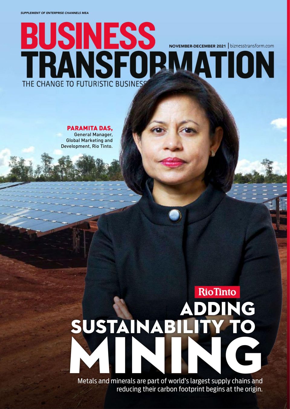 Business Transformation UAE-November - December 2021 Magazine