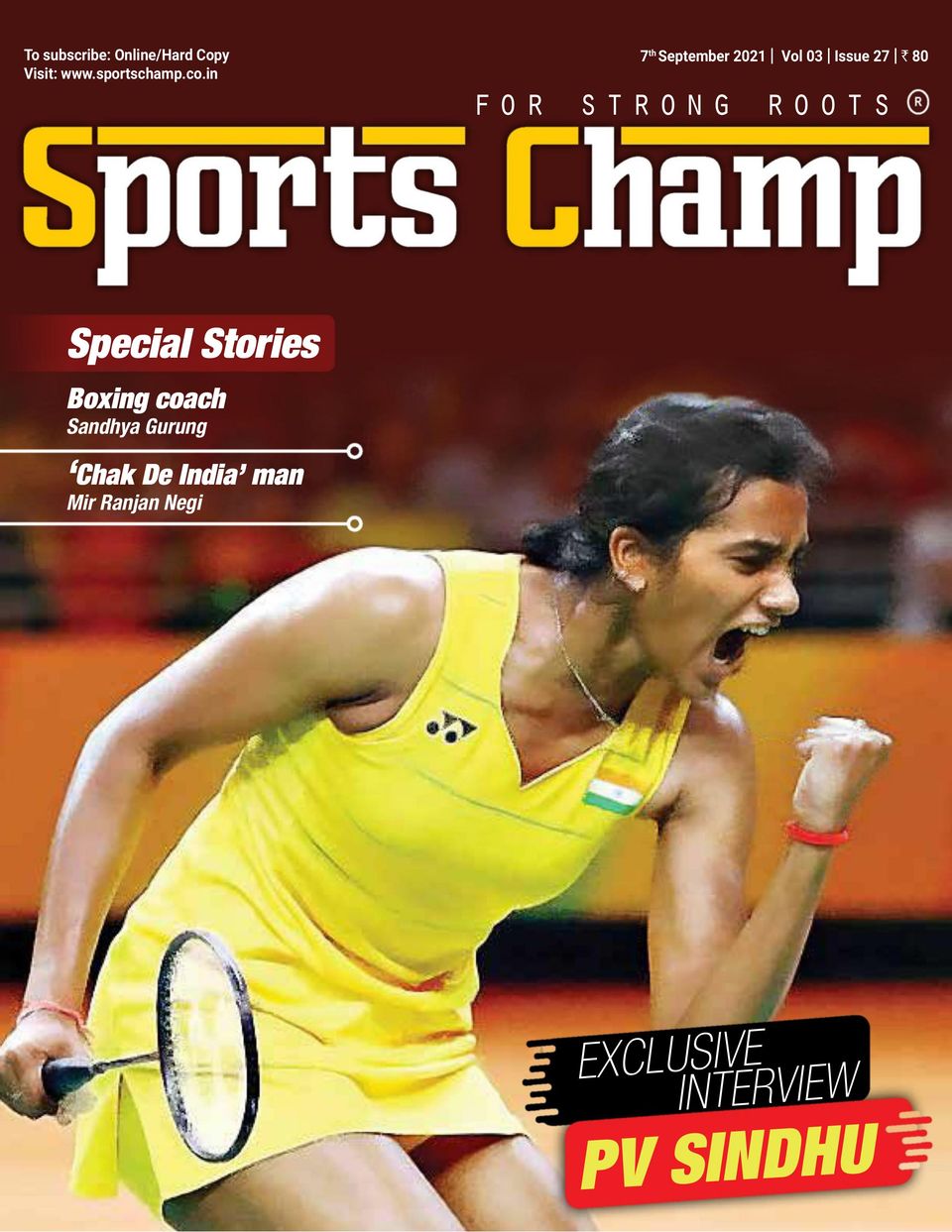 Sports Champ-September 2021 Magazine - Get your Digital Subscription
