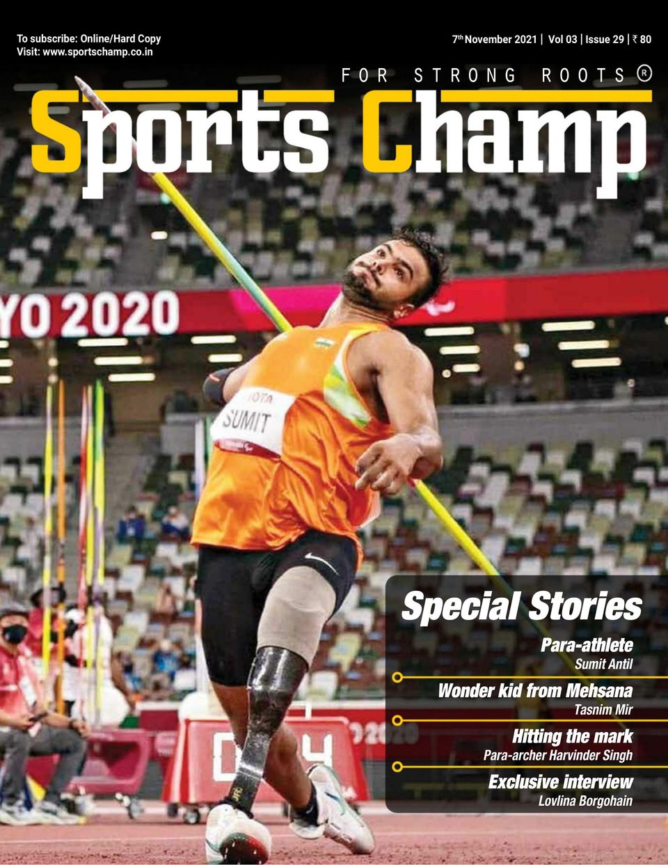 Sports Champ-November 2021 Magazine - Get your Digital Subscription