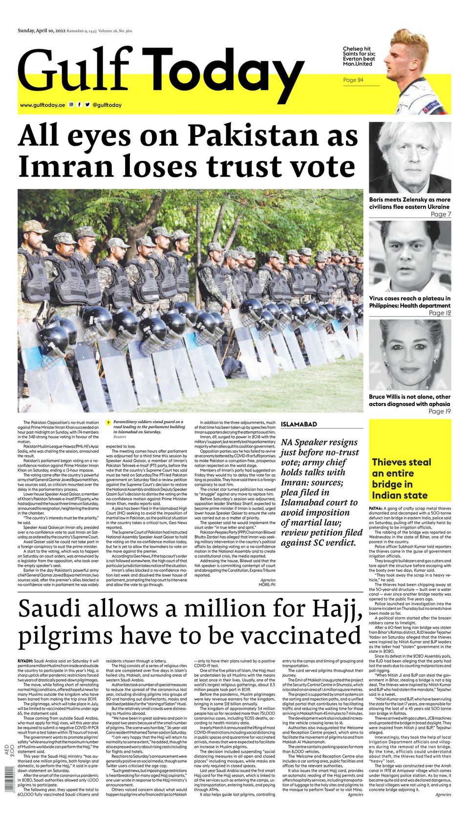 Gulf Today-April 10, 2022 Newspaper - Get your Digital Subscription
