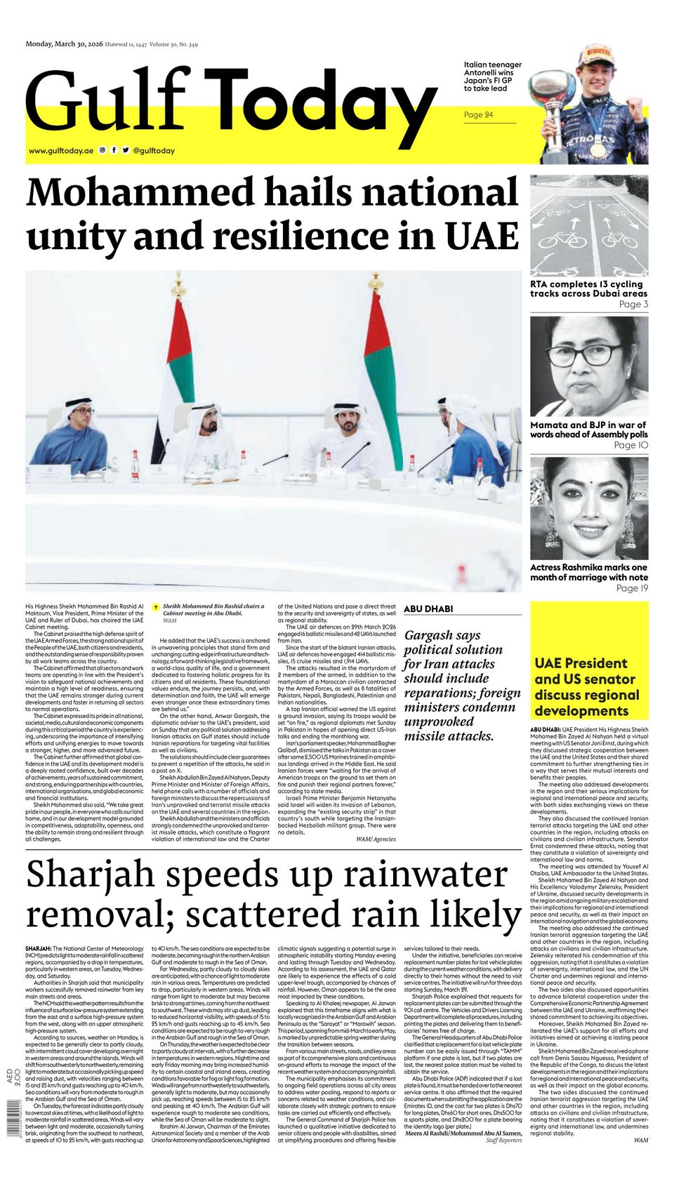Lost plate replacement available via 'TAMM' | Gulf Today - newspaper ...