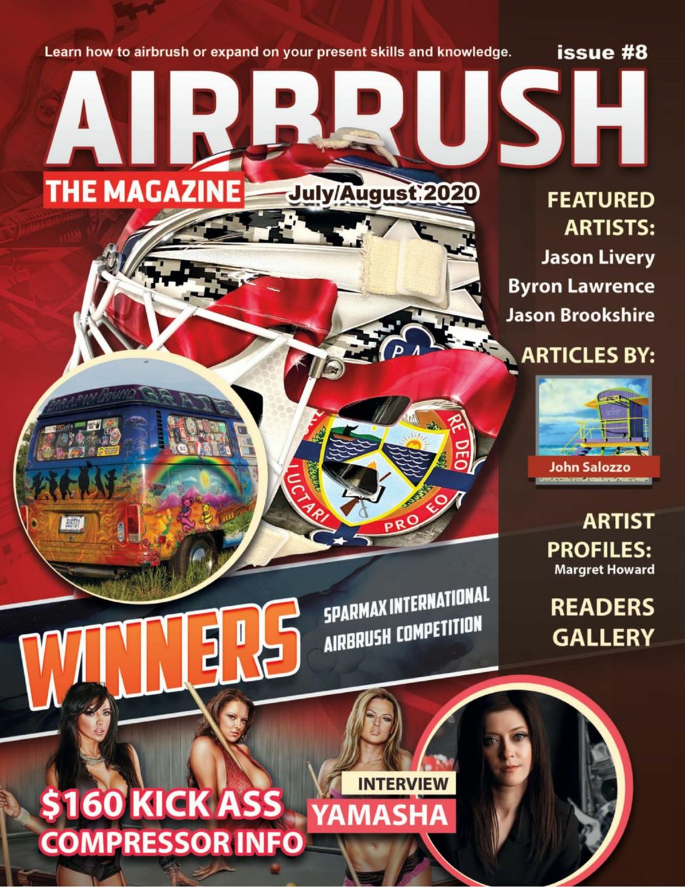 Get digital access to Airbrush The Magazine - July/August 2020 issue | Magzter.com