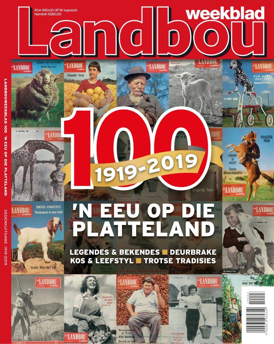 Get digital access to Landbou 100 Jaar Magazine | Magzter.com
