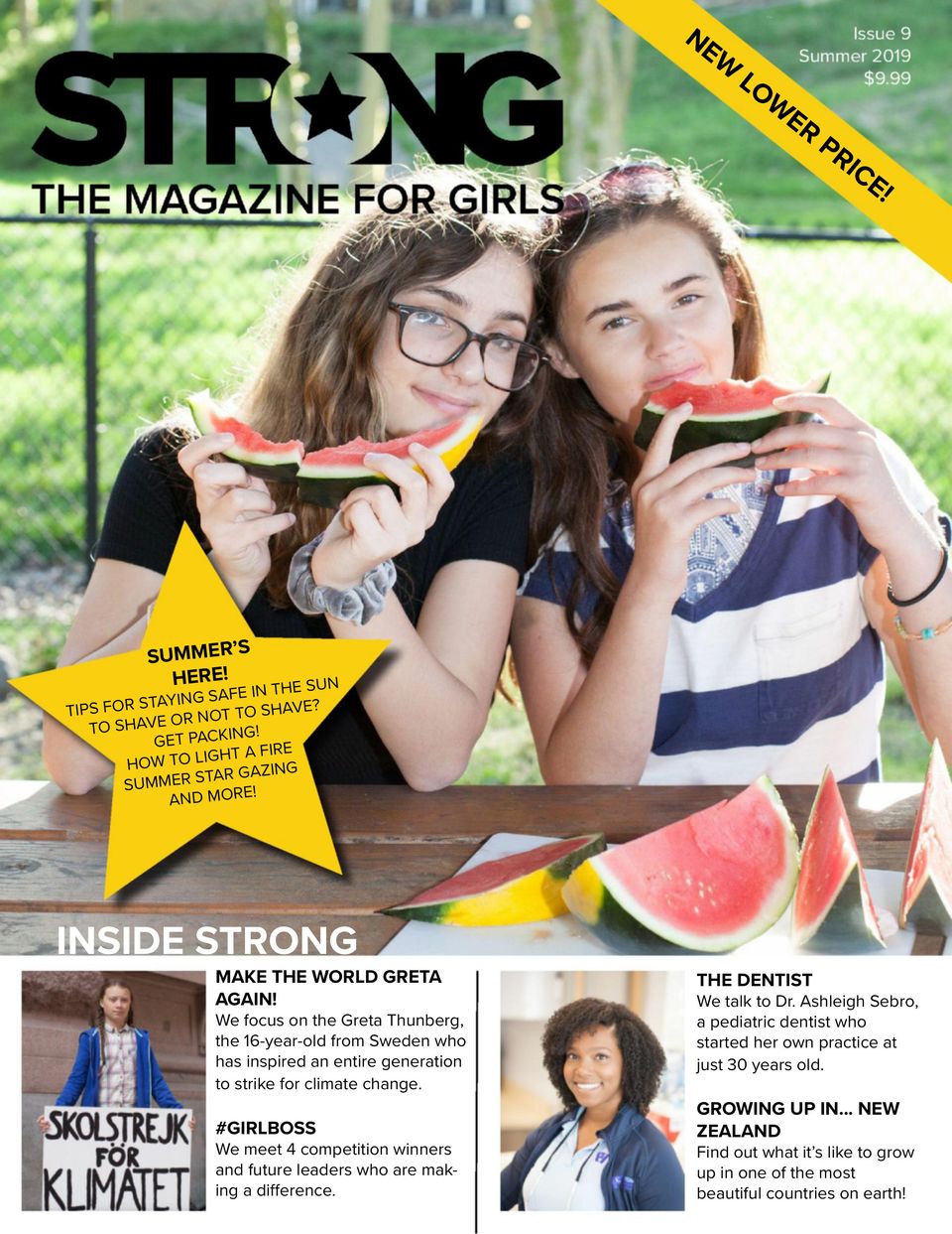 Get digital access to STRONG The Magazine for Girls Magazine | Magzter.com