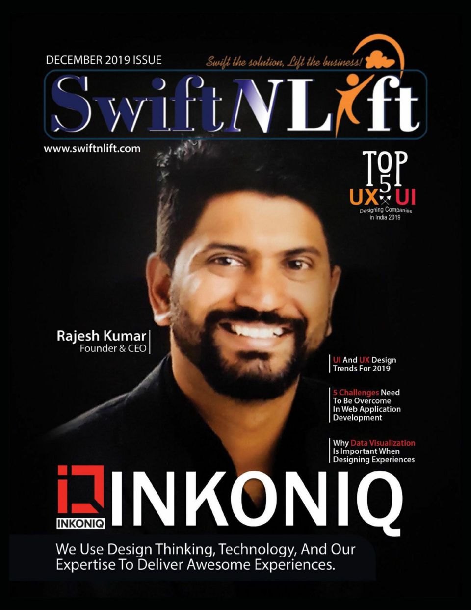 Get digital access to swiftnlift - Top 5 UX UI Designing Companies in 2019 issue | Magzter.com