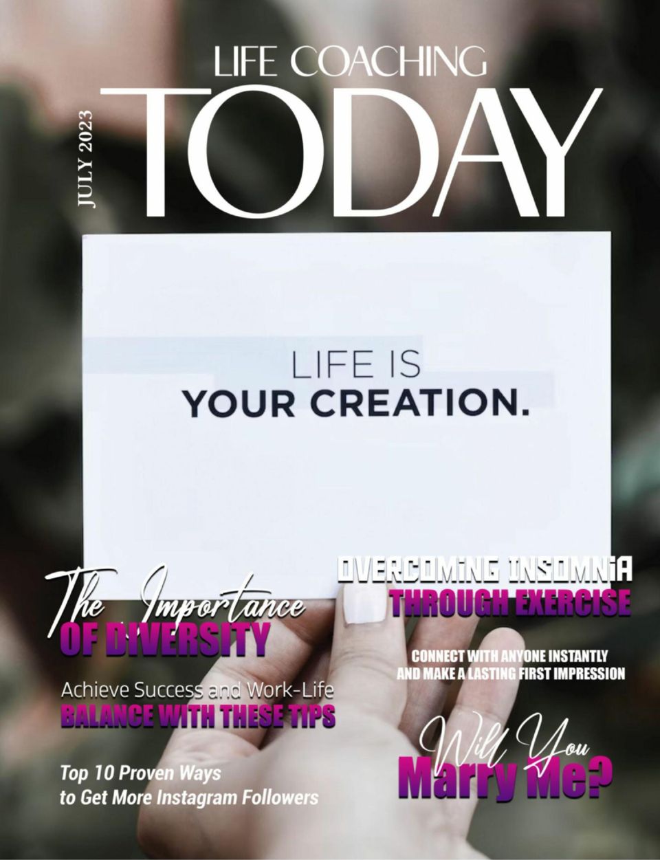 LIFE COACHING TODAY-July 2023 Magazine - Get your Digital Subscription